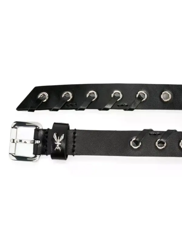 Patrizia Pepe Logo-detail Belt - Black