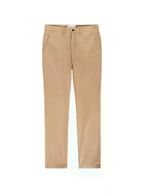 Gant Button-fastening Trousers - Neutrals