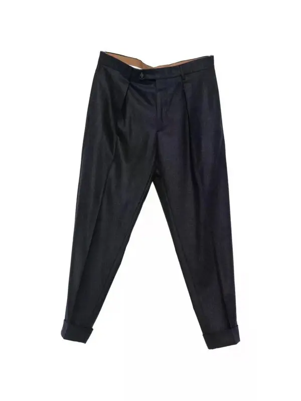 BERWICH Pleated Wool Trousers