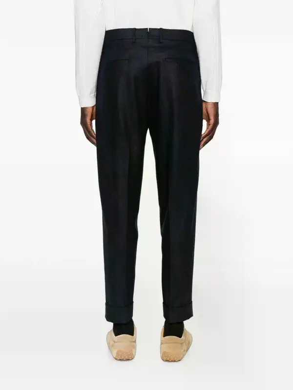 BERWICH Pleated Wool Trousers