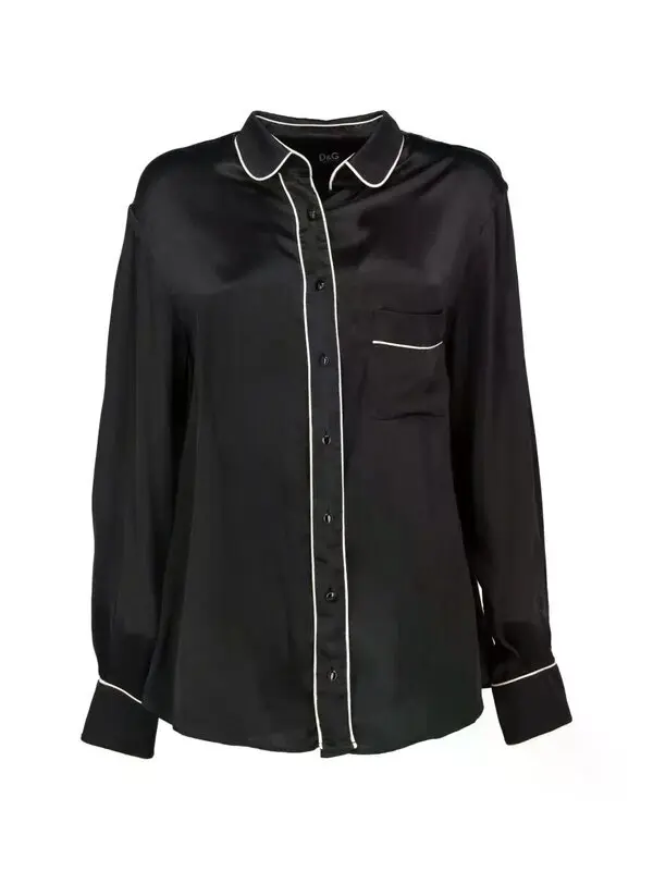 Dolce & Gabbana Piped Trim Shirt