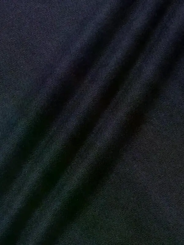 Drole De Monsieur Navy Flannel Pleated Trousers