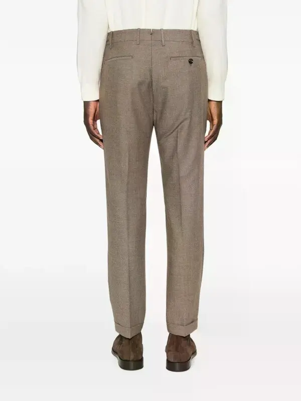 BERWICH Pleated Wool Trousers