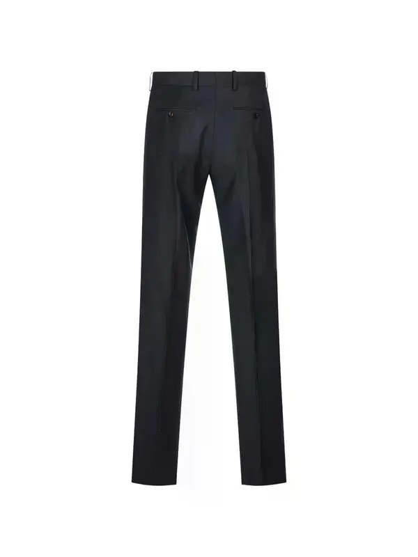 Agnona Pressed-crease Tailored Trousers