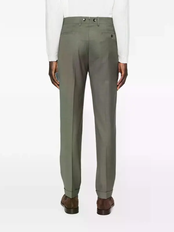 BERWICH Pleated-detail Wool Trousers