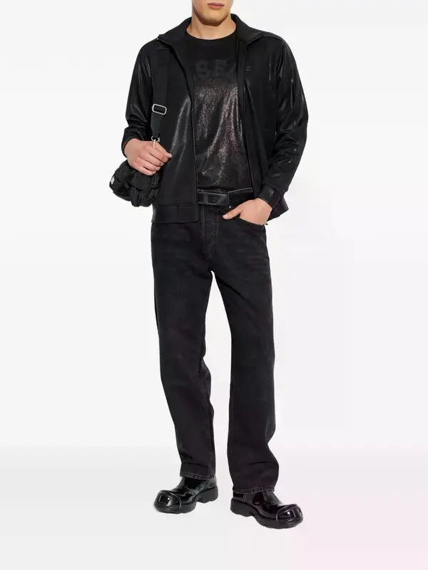 DIESEL® S-glossy Zip-up Sweatshirt