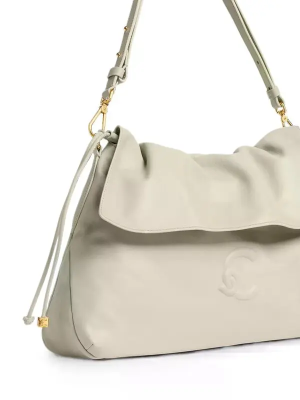 COCCINELLE Medium Lidia Logo-debossed Shoulder Bag