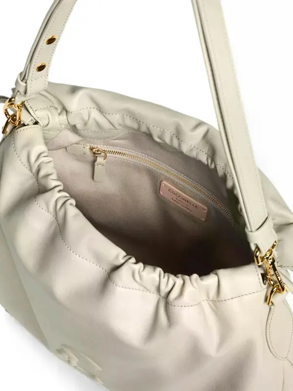 COCCINELLE Medium Lidia Logo-debossed Shoulder Bag