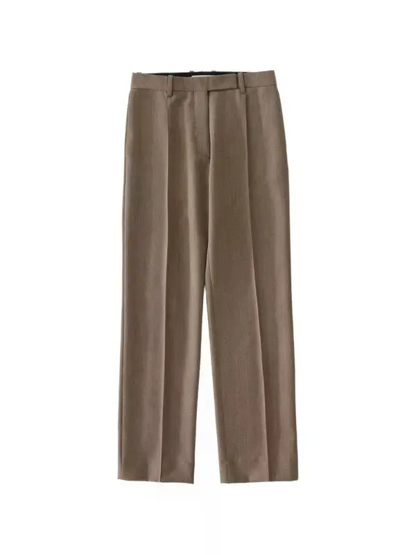 Studio Nicholson Quarte Pin-tucked Tailored Trousers - Neutrals