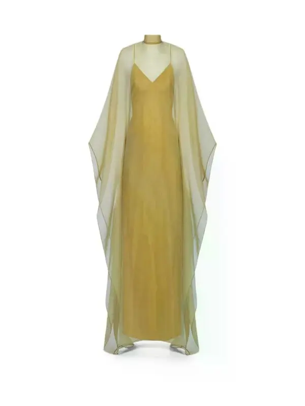 TALLER MARMO Sphinx Kaftan Maxi Dress - Yellow