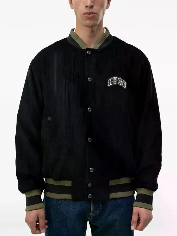 Hugo Corduroy Logo-patch Jacket