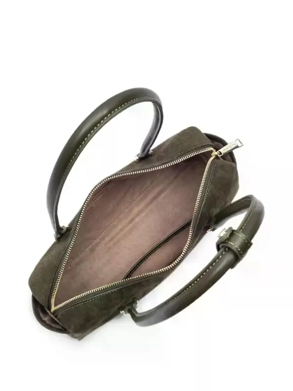 LANCASTER Suede-finish Shoulder Bag