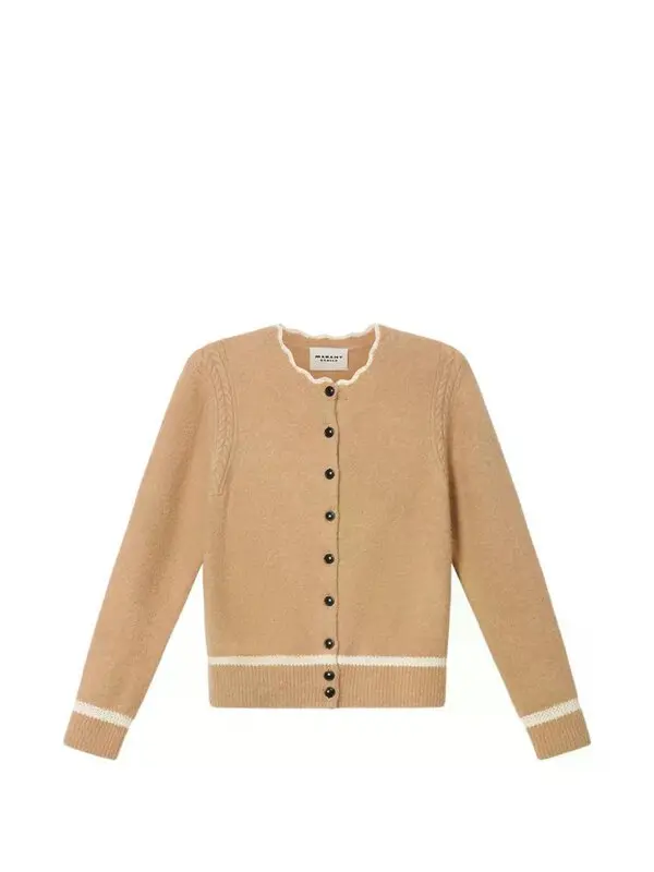MARANT ETOILE Naia Cardigan - Brown