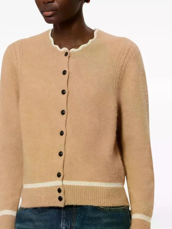 MARANT ETOILE Naia Cardigan - Brown