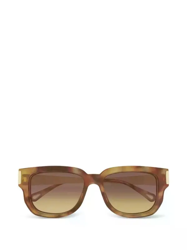 Chloé Square-frame Sunglasses - Brown