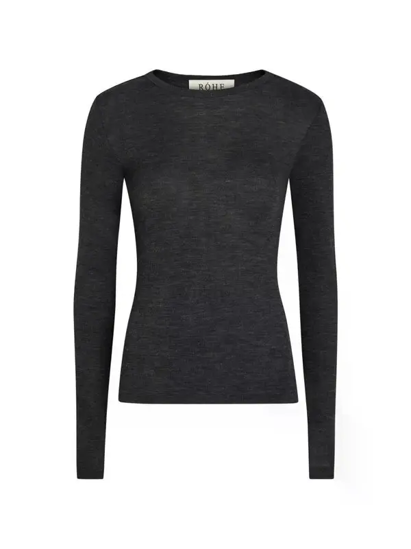 RÓHE Long-sleeve Top - Grey