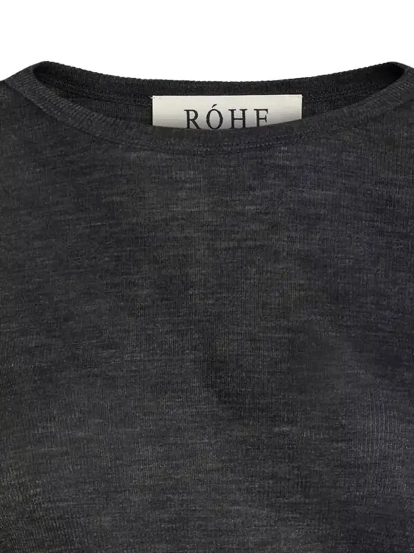 RÓHE Long-sleeve Crewneck Top