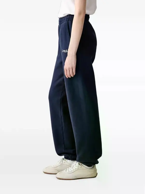 SPORTY & RICH Syracuse Embroidered Track Pants