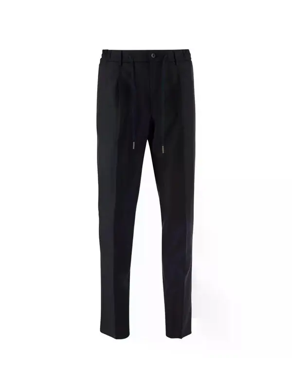 Tagliatore Drawstring-waist Trousers - Blue