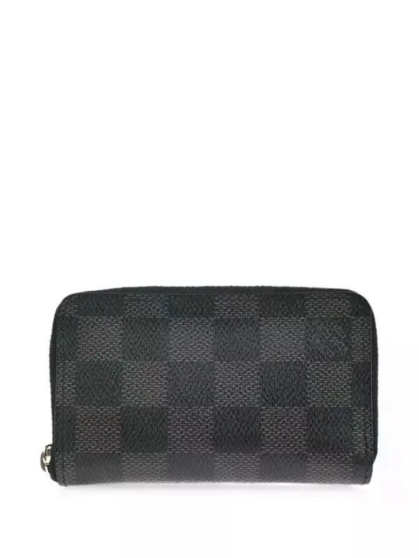 LOUIS VUITTON 2013 Damier Graphite Zippy Coin Wallet - Grey