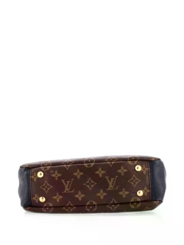 LOUIS VUITTON Pallas Tote Monogram Canvas With Leather Bb Shoulder Bag - Black