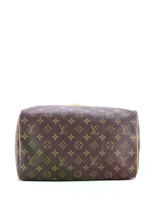 LOUIS VUITTON Speedy Handbag Monogram Canvas 30 Satchel