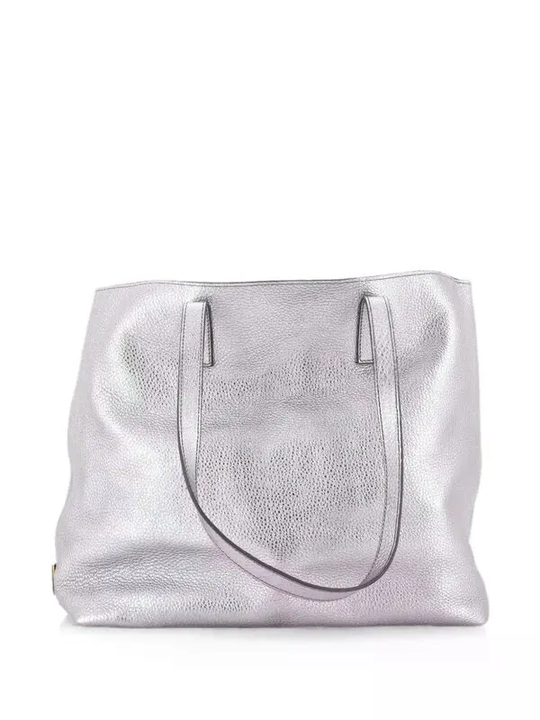 Prada Front Pocket Vitello Daino Medium Tote Bag