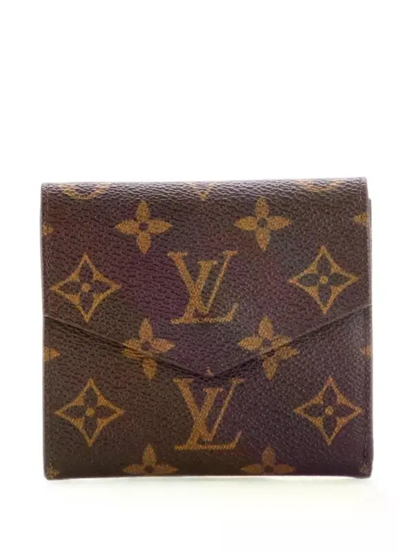 LOUIS VUITTON Victorine Wallet Monogram Canvas Small Wallets