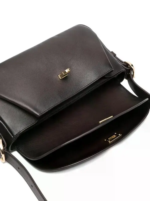 Sandro Medium Le Mambo Leather Shoulder Bag