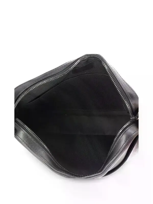 LOUIS VUITTON Monogram Shadow Leather Duo Messenger Bag - Black