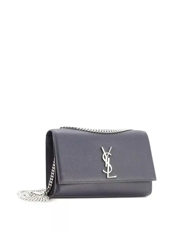 Saint Laurent Classic Monogram Grainy Leather Medium Crossbody Bag