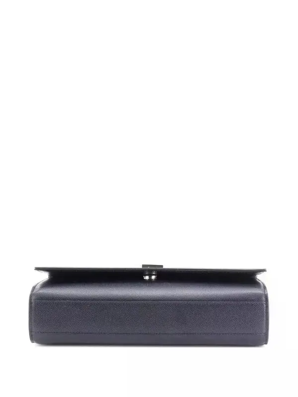 Saint Laurent Classic Monogram Grainy Leather Medium Crossbody Bag