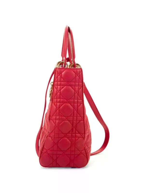 Dior Lady Tote Bag - Pink