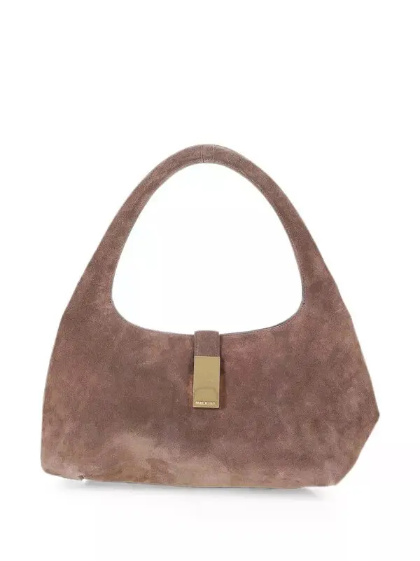 MOULIEBRE Logo-plaque Suede Tote Bag