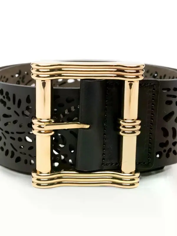 Etro Laser-cut Reversible Belt