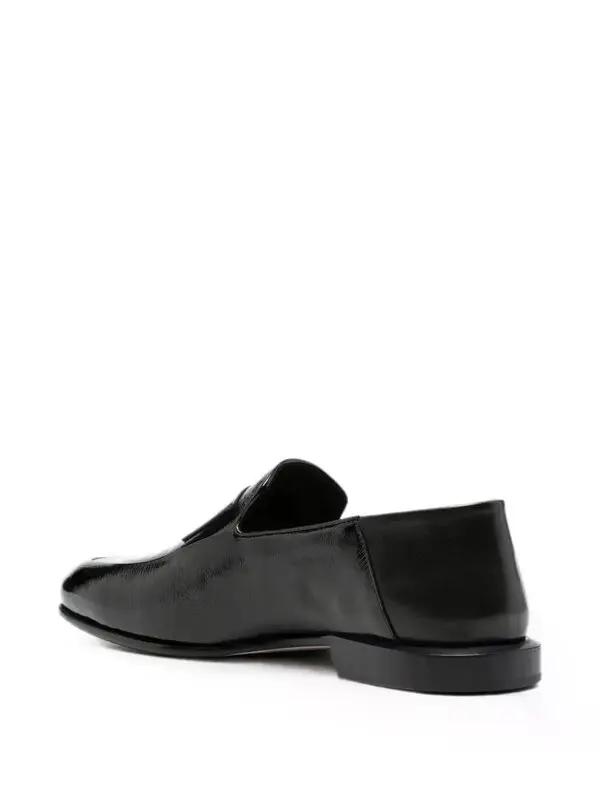 Givenchy Logo-plaque Leather Loafers