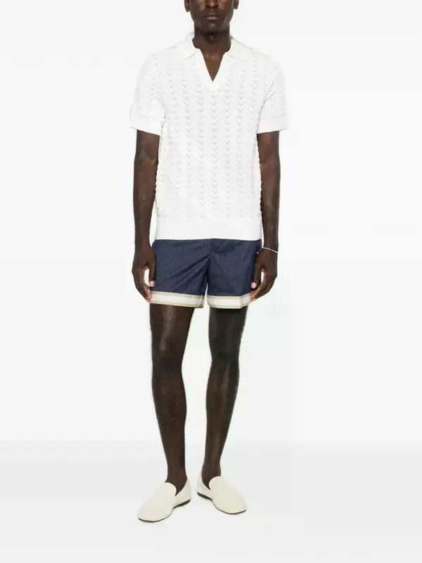 CHE Ripple Short-sleeve Polo Shirt