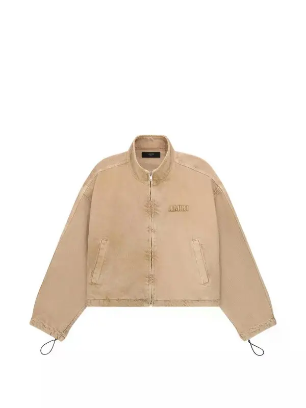 Amiri Logo-embroidered Denim Jacket