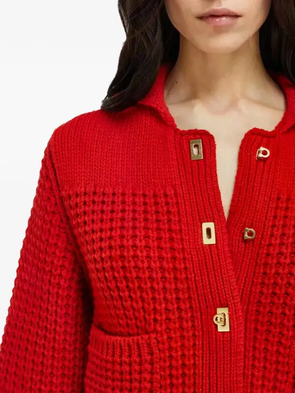FERRAGAMO Cardigan With Gancini Buttons