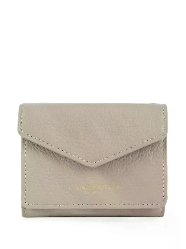LANCASTER Mini Tri-fold Grained-leather Wallet