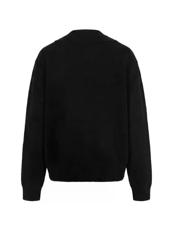 Sacai Panelled Wool Jumper