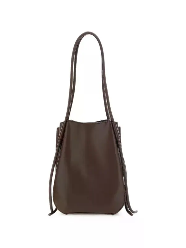 Jw Pei Logo-lettering Drawstring Tote Bag