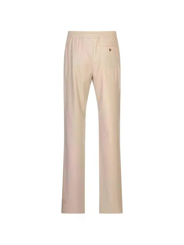 Agnona Drawstring-waist Straight-leg Trousers