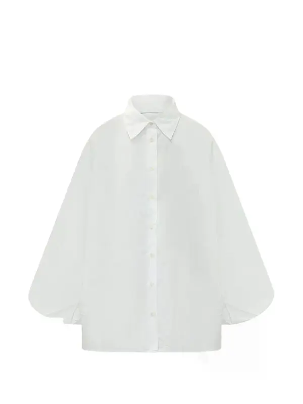 SOSUE Antonia Balloon-sleeve Blouse - White