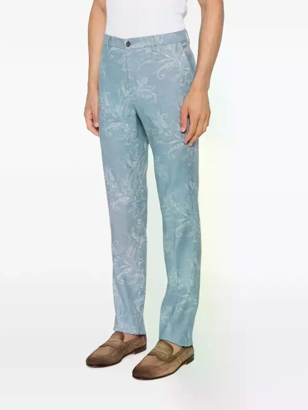 Etro Paisley-print Trousers