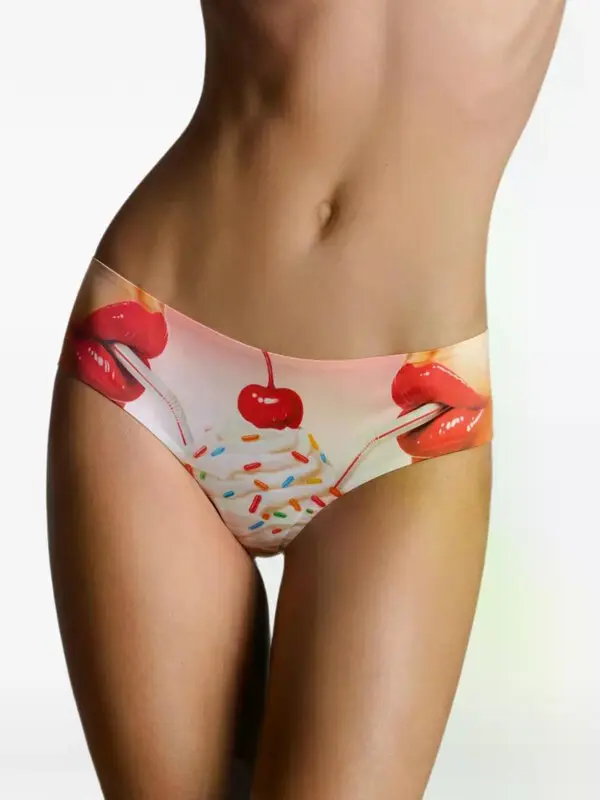 MAISON CLOSE X Romain Billaud Ice Cream Hipster Briefs - Pink