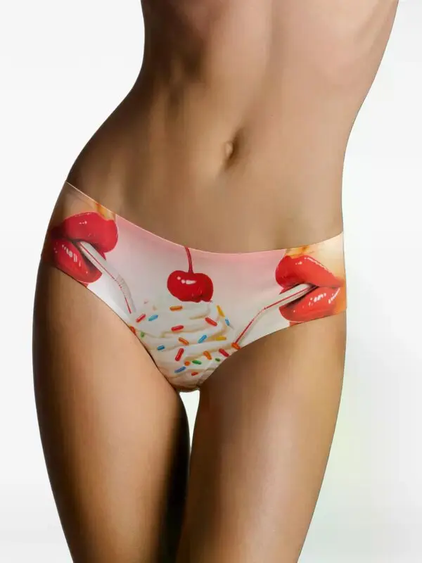 SCANDALE X Romain Billaud Ice Cream Hipster Briefs - Pink