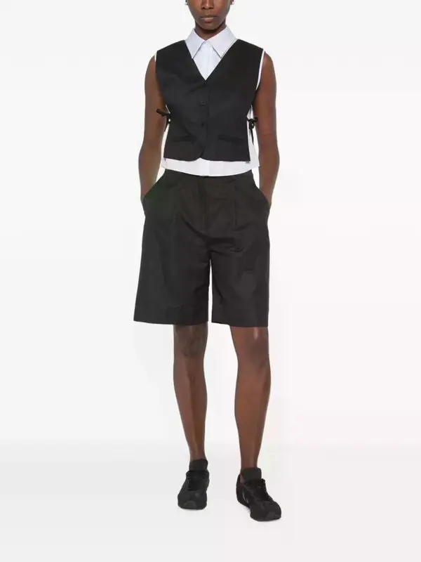 Sandro Pinstripe-pattern Buttoned Top