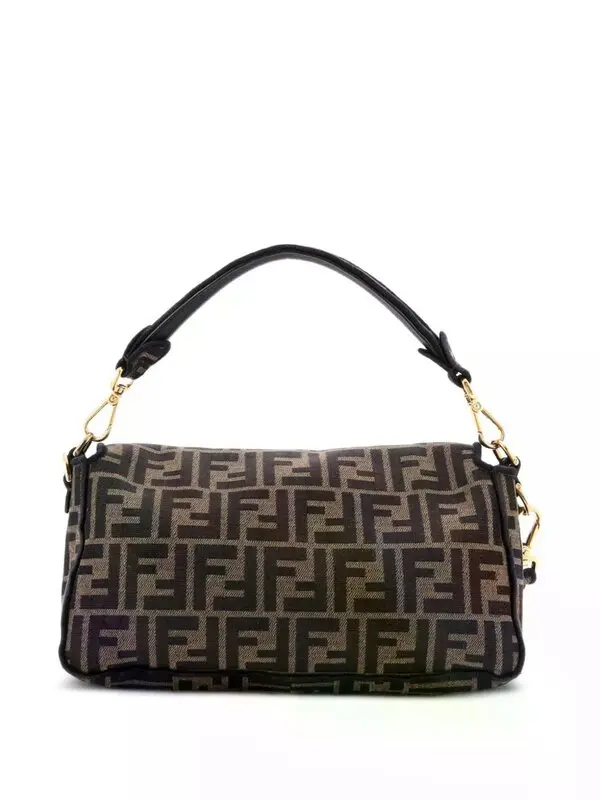 Fendi Zucca Canvas Medium Shoulder Bag