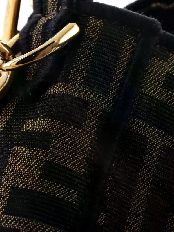 Fendi Zucca Canvas Medium Shoulder Bag